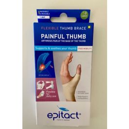 EPITACT FLEXIBLE THUMB BRACE DAY LEFT 1L 1 PACK
