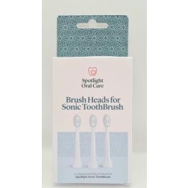 Spotlight Brush Heads for Sonic Toothbrush 3 pack